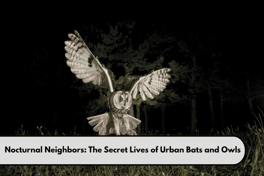 Nocturnal Neighbors: The Secret Lives of Urban Bats and Owls